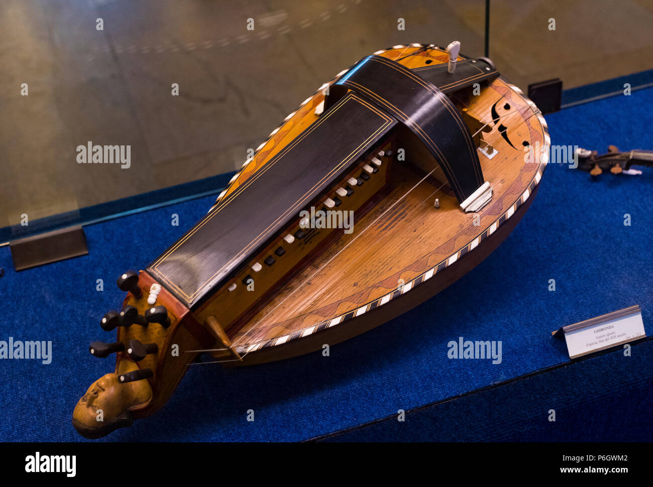 6 JUNE 2018, MILAN, ITALY: Exhibition of musical instruments of Milan ...