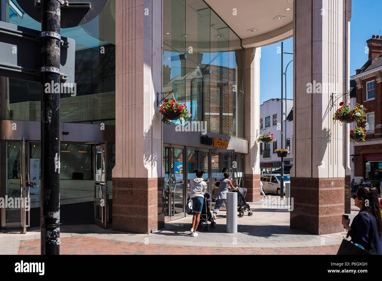 Watford Town centre, Hertfordshire, England, U.K Stock Photo - Alamy
