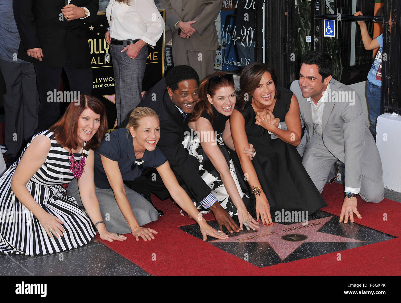 Mariska Hargitay - star - Kate Flannery, Maria Bello, Blair Underwood ...