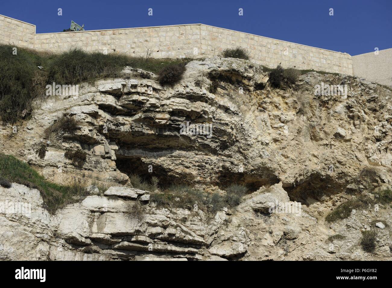 Israel. Jerusalem. Mound where some theories say they be the real ...