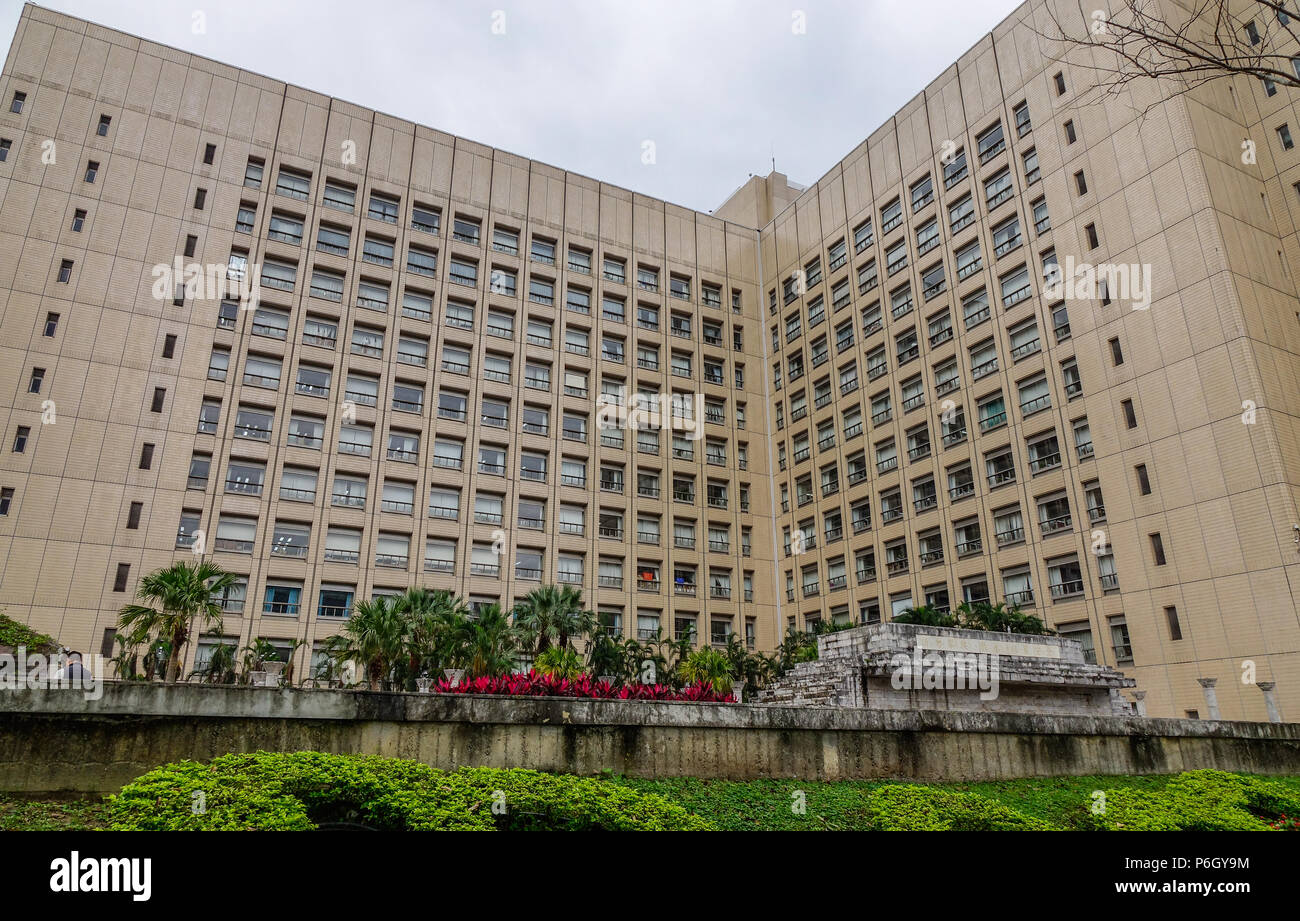 Taipei, Taiwan - Dec 23, 2015. Government building in Taipei, Taiwan ...