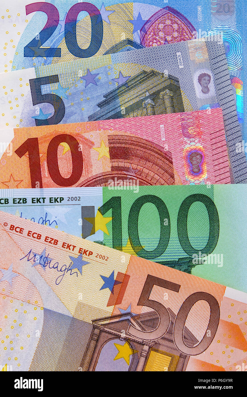 Euro Currency Notes