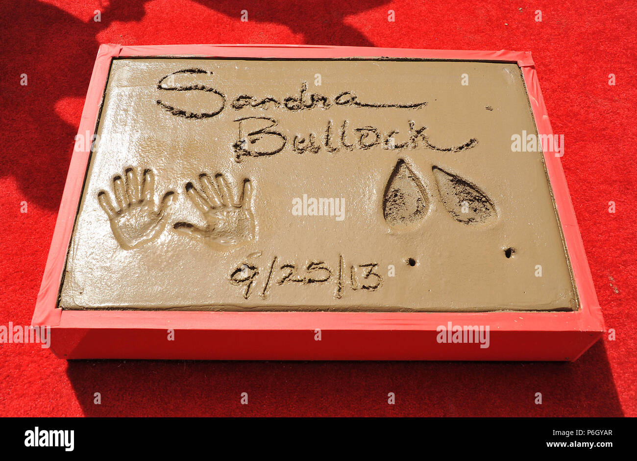 Sandra bullock 108 event in hollywood life california hi-res stock ...