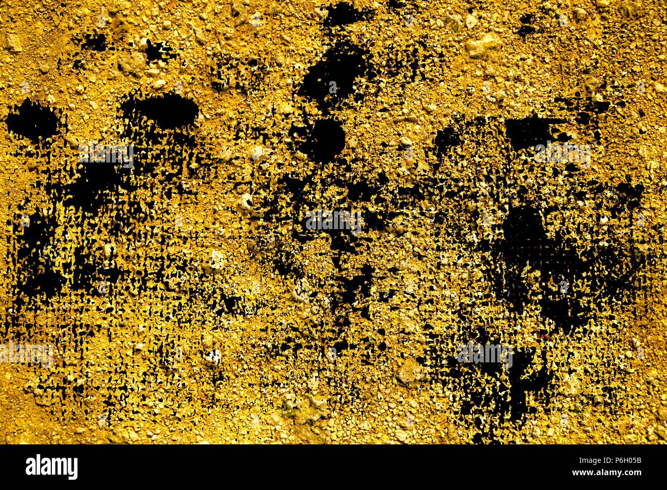 Grunge Ultra yellow Ground texture, sand surface, stone background ...