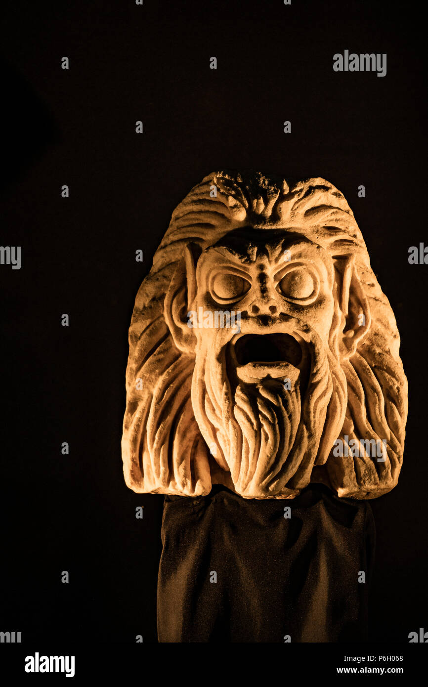 Satyr mask hi-res stock photography and images - Alamy