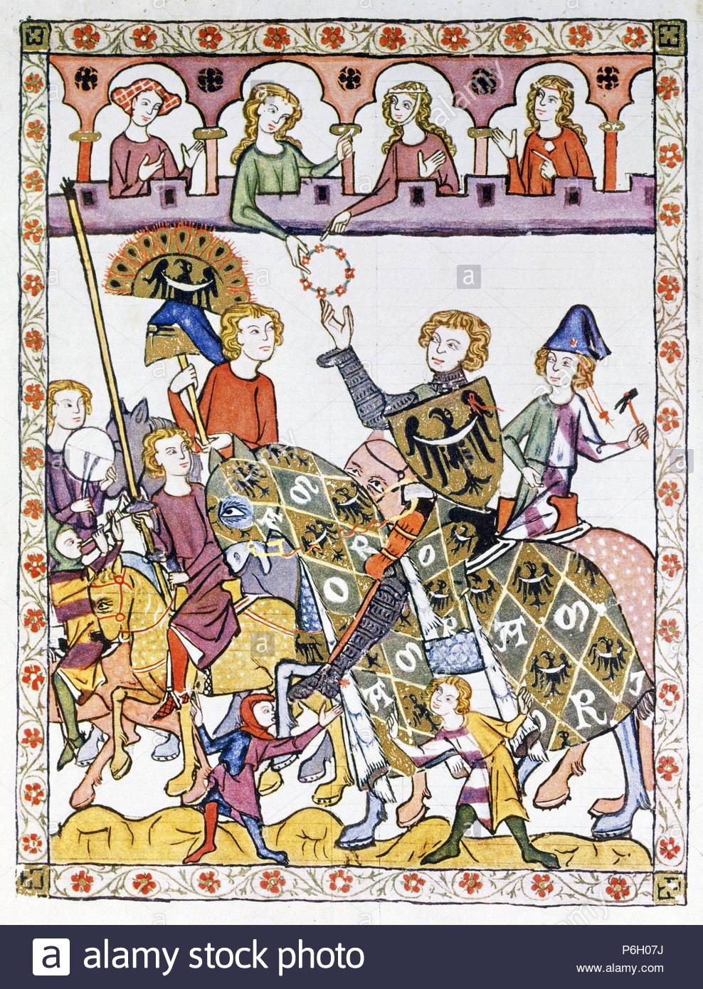 Manesse Codex Stock Photos & Manesse Codex Stock Images - Alamy