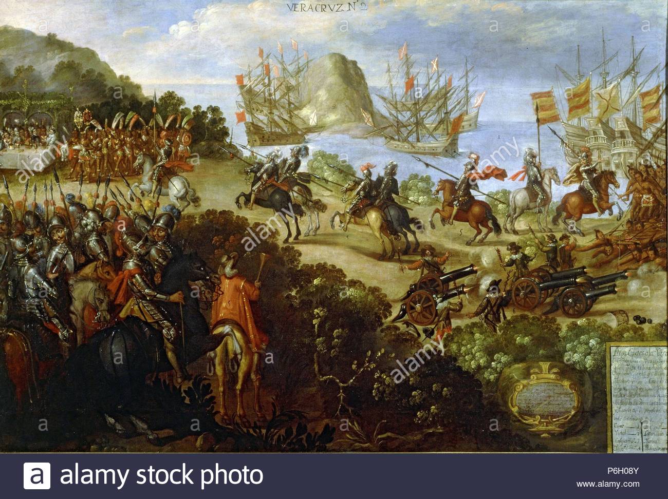 Hernando Cortes Aztec Stock Photos & Hernando Cortes Aztec Stock Images ...