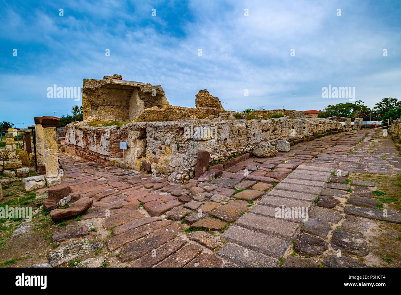 Italy Sardinia Porto Torres - Turris Libisonis Archaeological Park and ...