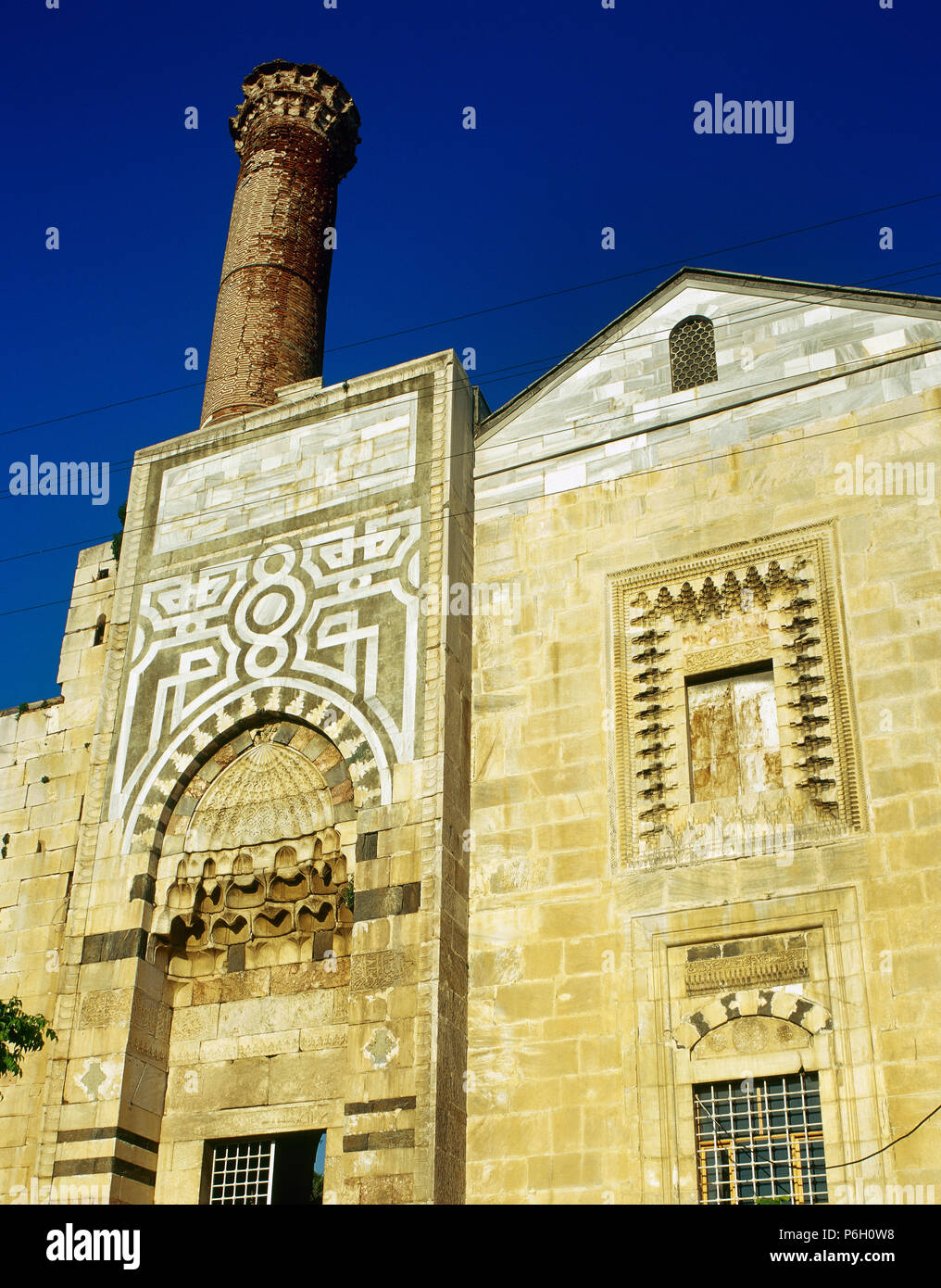 Turkey. Aegean Region. Selçuk. Isa Bey Mosque. Constructed in 1374-1375 ...