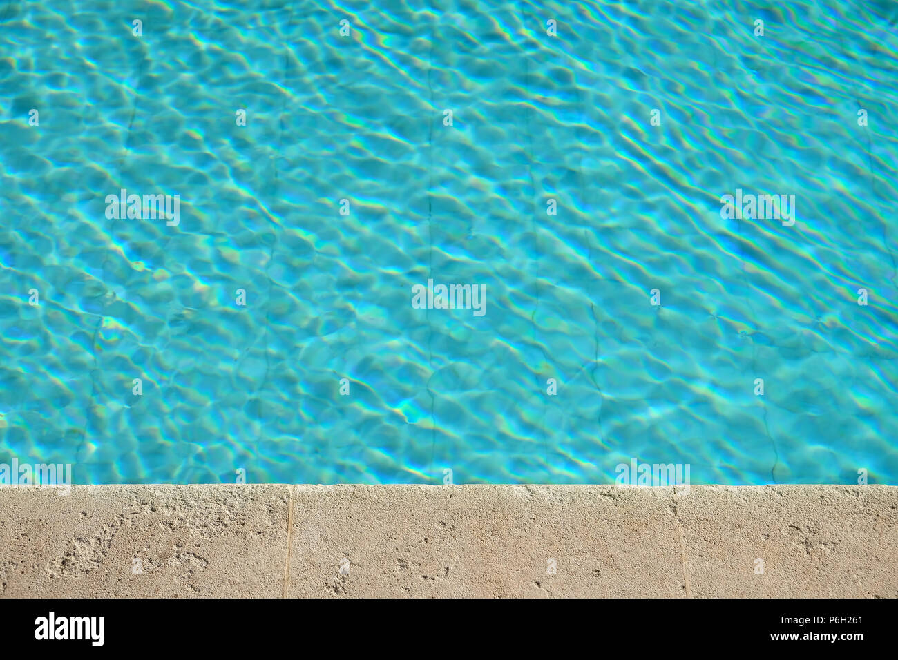 Swimming pool water Stock Photo - Alamy