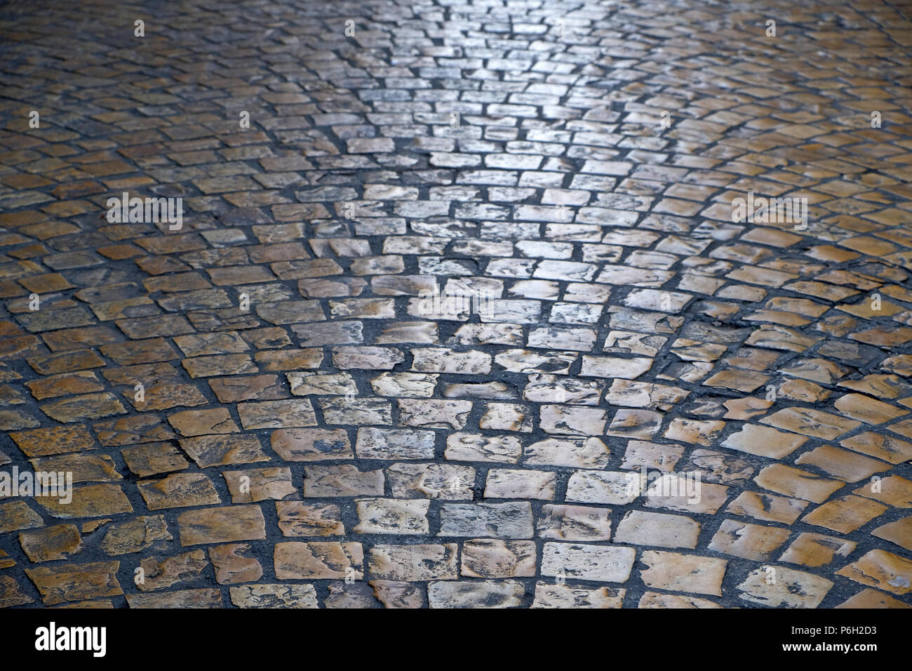 old cobblestone street Stock Photo - Alamy