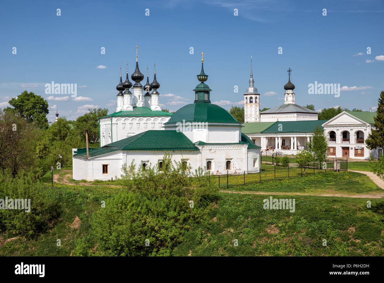 Suzdal, a temple complex in the city center, Russia Stock Photo - Alamy