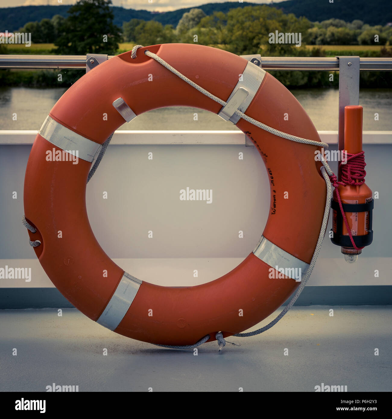 Red Rescue mature Stock Photo - Alamy