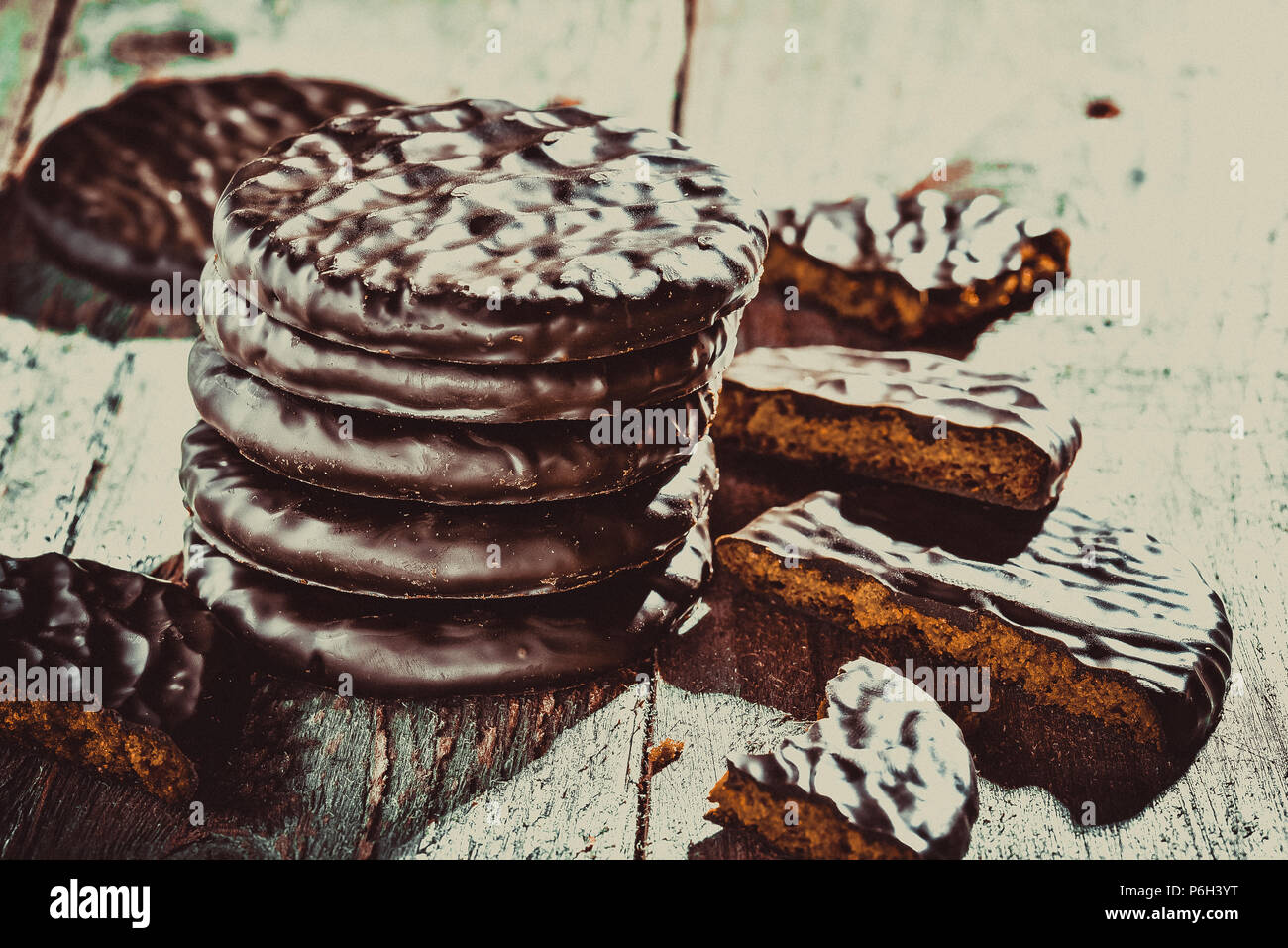 Mint cookies hi-res stock photography and images - Alamy