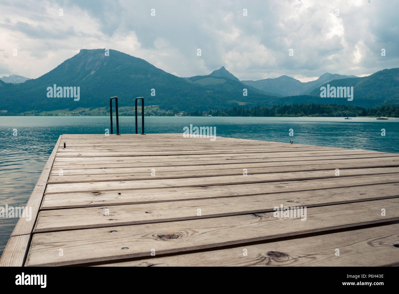 Footbridge at achensee hi-res stock photography and images - Alamy