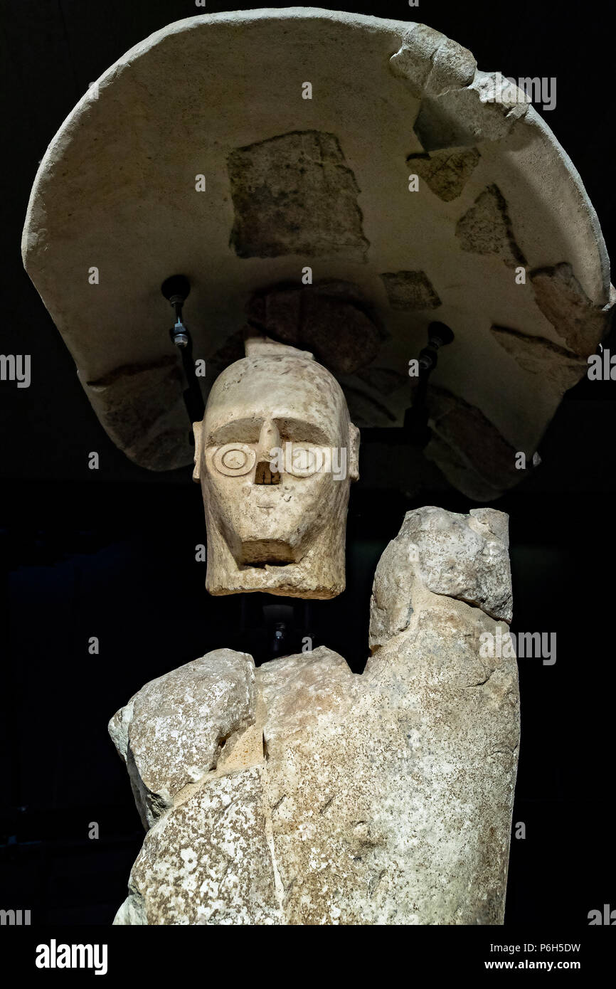 Italy Sardinia Cagliari Archeological Museum - Mont'è Prama Nuarigic ...