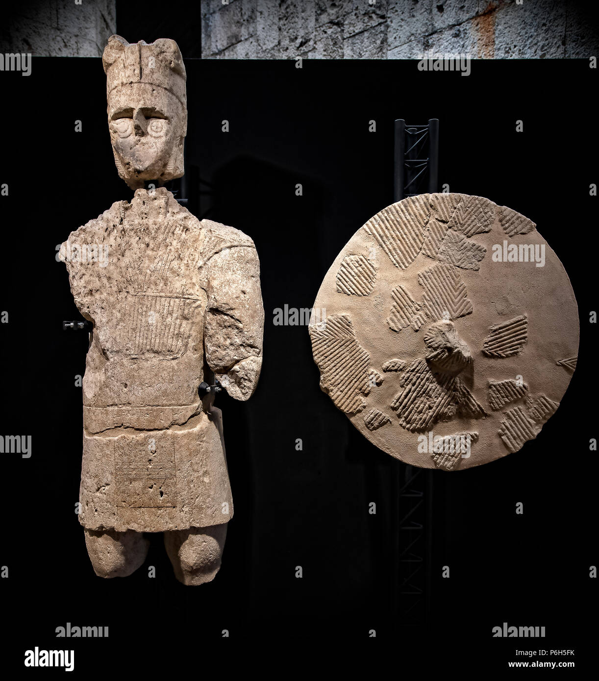 Italy Sardinia Cagliari Archeological Museum - Mont'è Prama Nuarigic ...