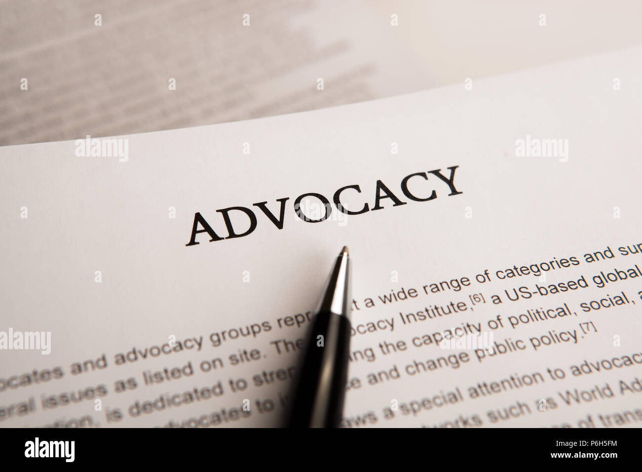 Advocacy hi-res stock photography and images - Alamy