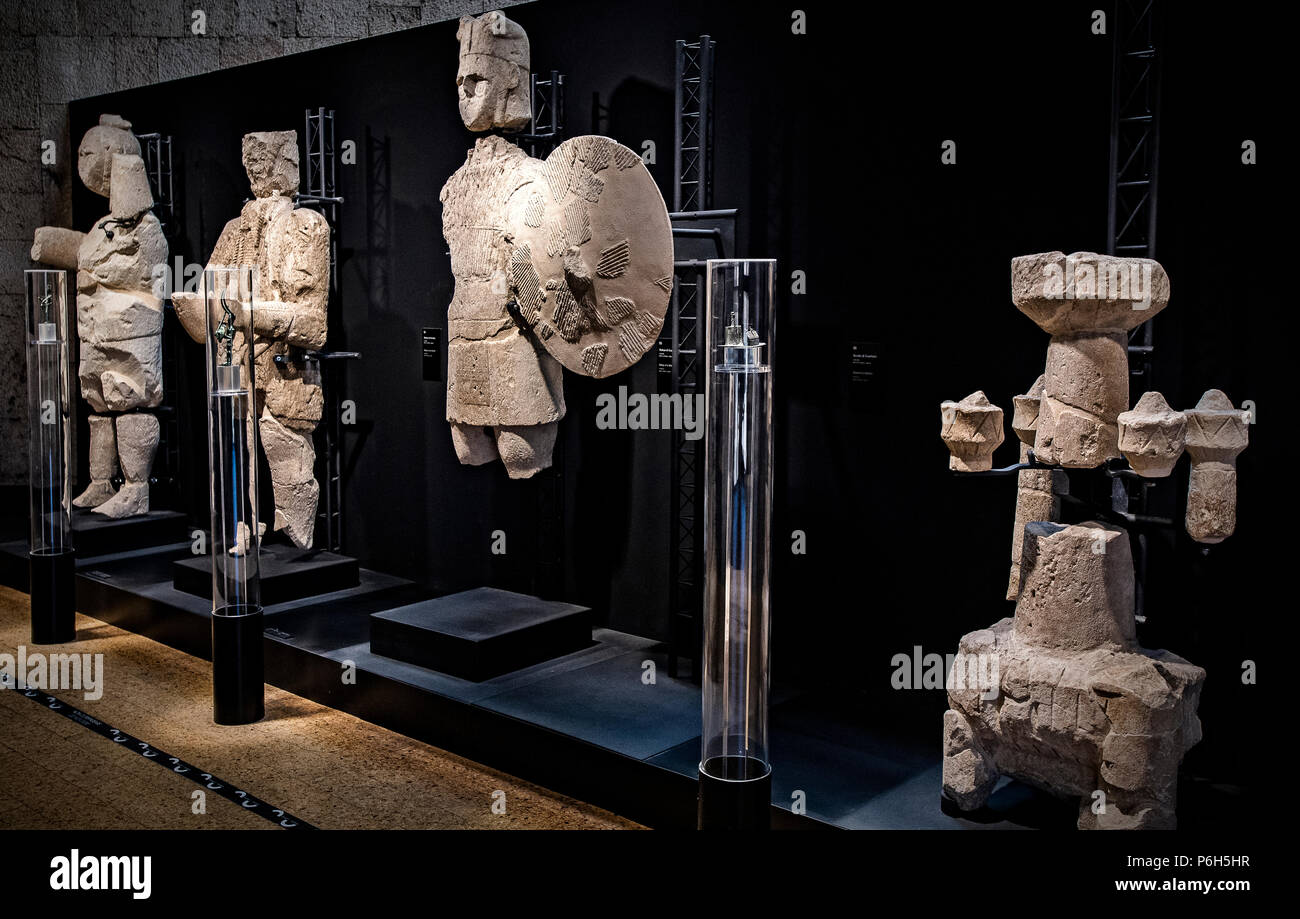 Italy Sardinia Cagliari Archeological Museum - Mont'è Prama Nuarigic ...