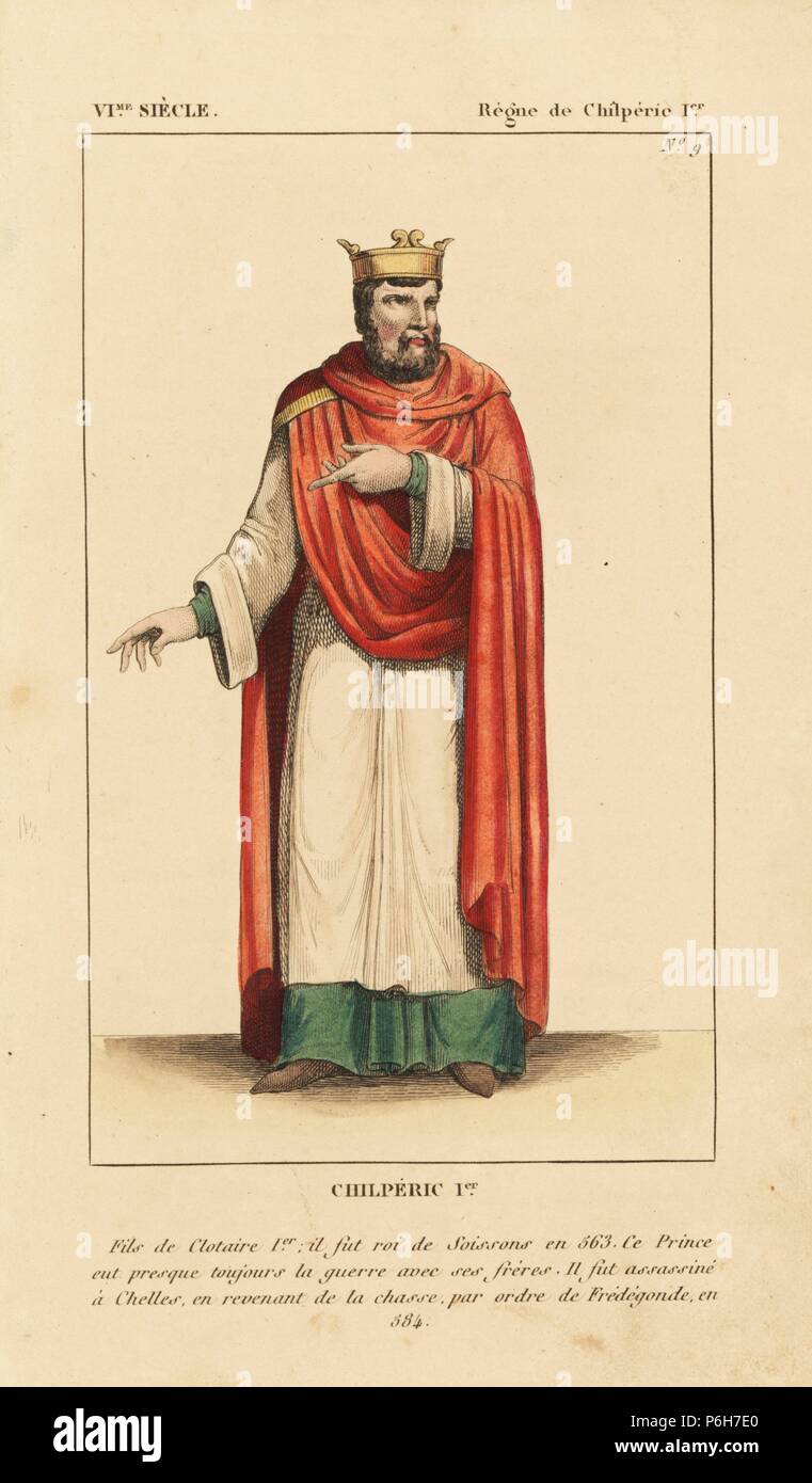 Costumes francais depuis clovis hi-res stock photography and images - Alamy