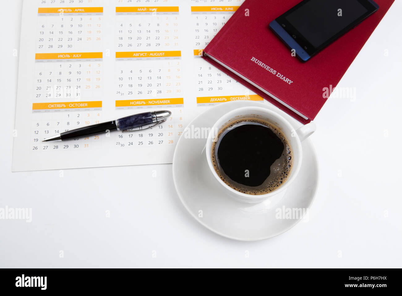 Telephone diary hi-res stock photography and images - Alamy