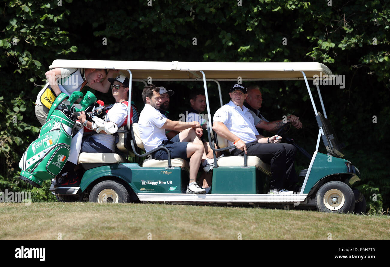 Ireland's Brian McFadden and Danny O'Carroll join England's Mike ...