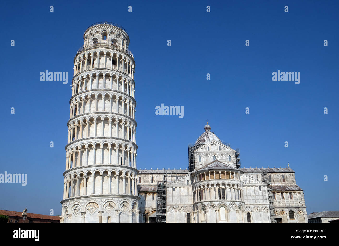 Cathedral St. Mary of the Assumption in the Piazza dei Miracoli in Pisa ...