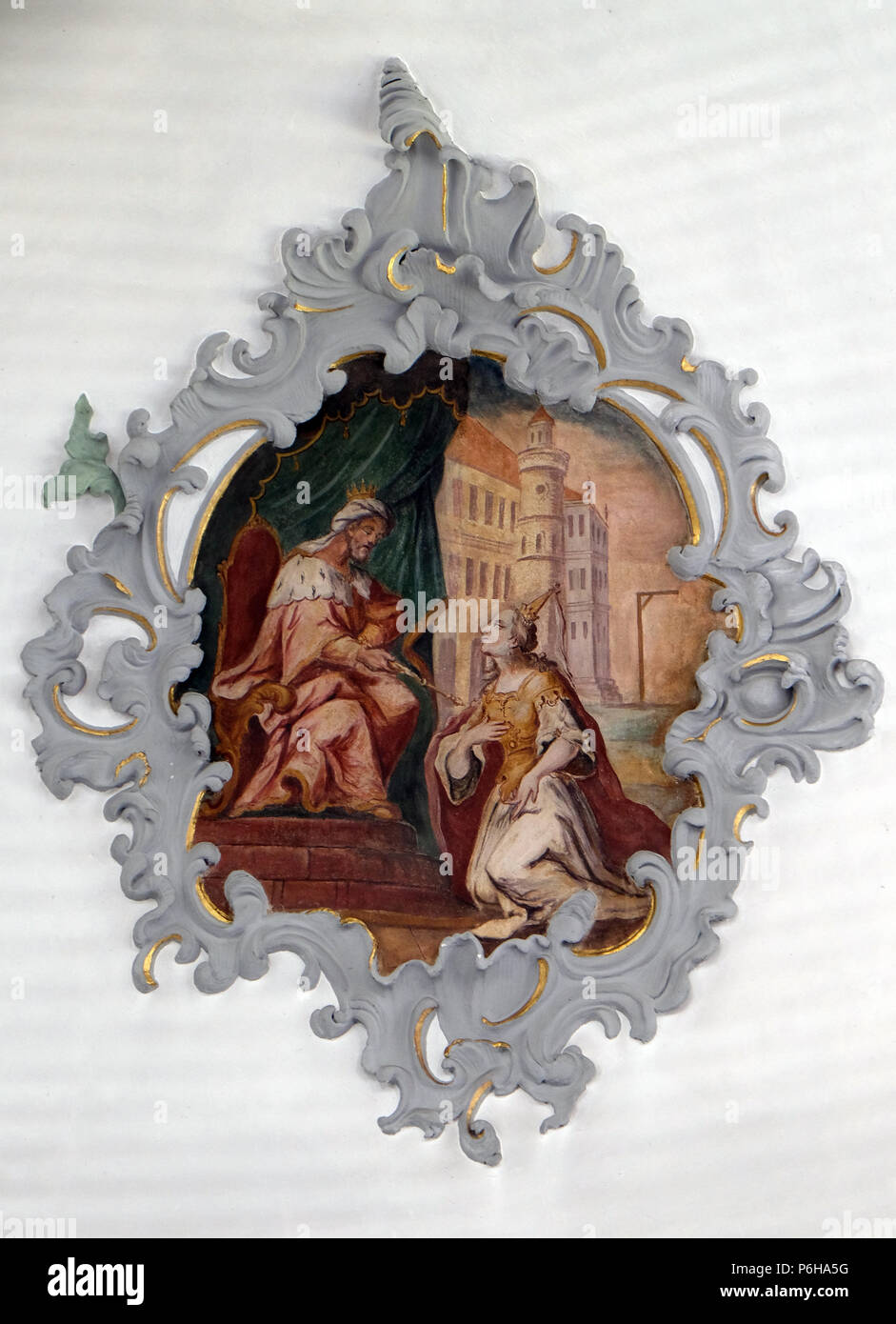 Medieval christian fresco hi-res stock photography and images - Alamy