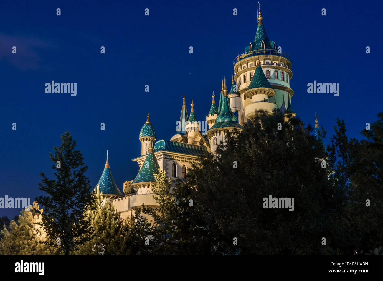 Sazova tale castle hi-res stock photography and images - Alamy