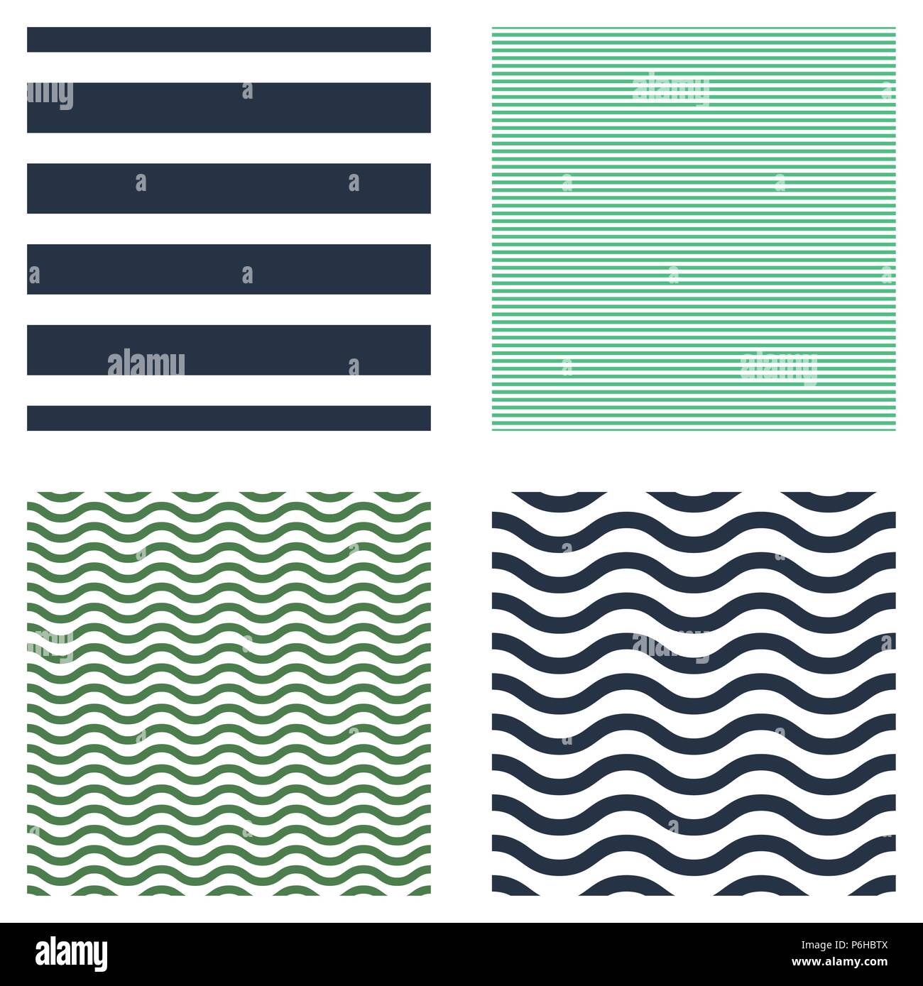 Pattern stripe seamless set design for wallpaper, fabric print and wrap ...