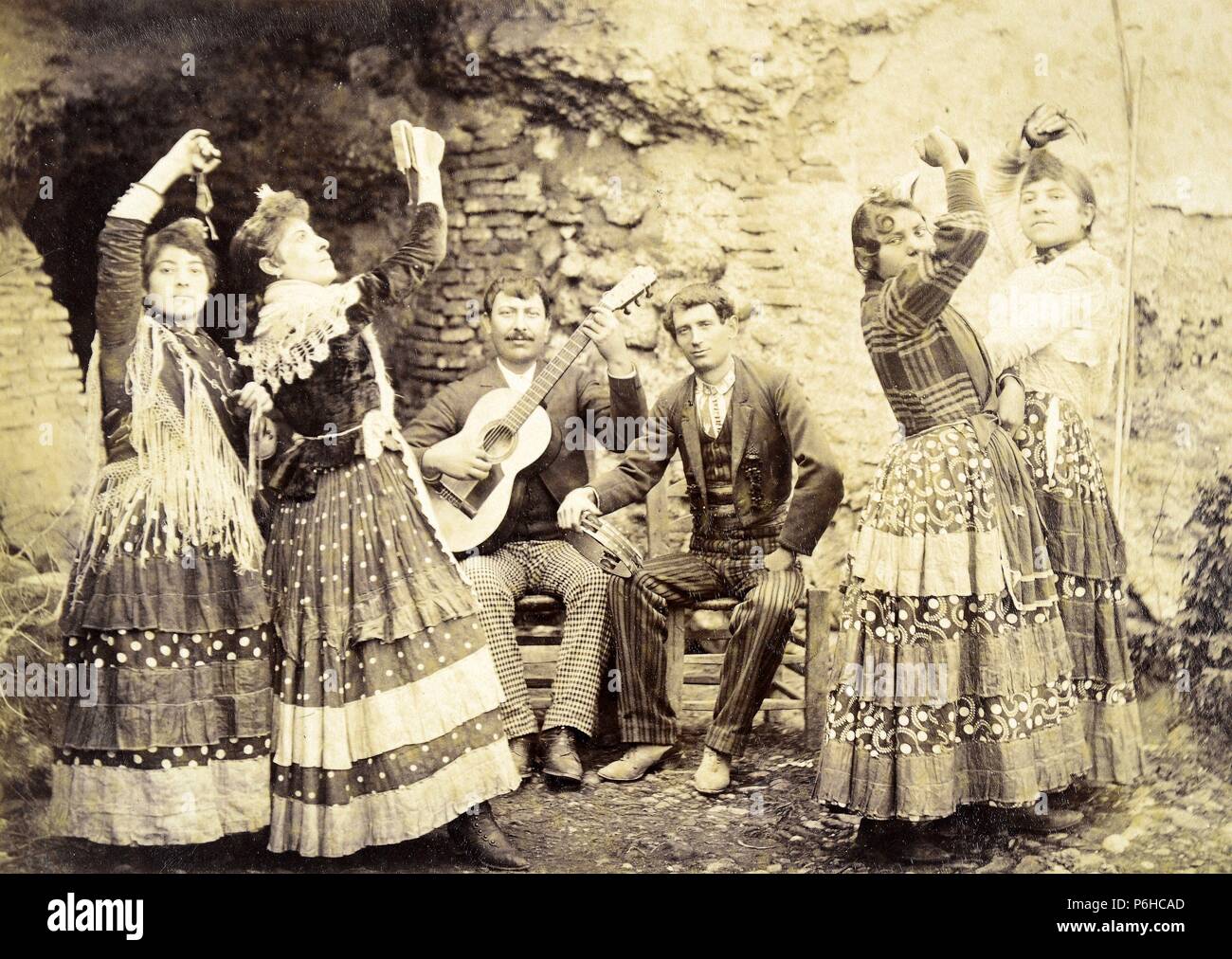 Danza de Gitanos por el Capitán Juan Amaya Stock Photo - Alamy