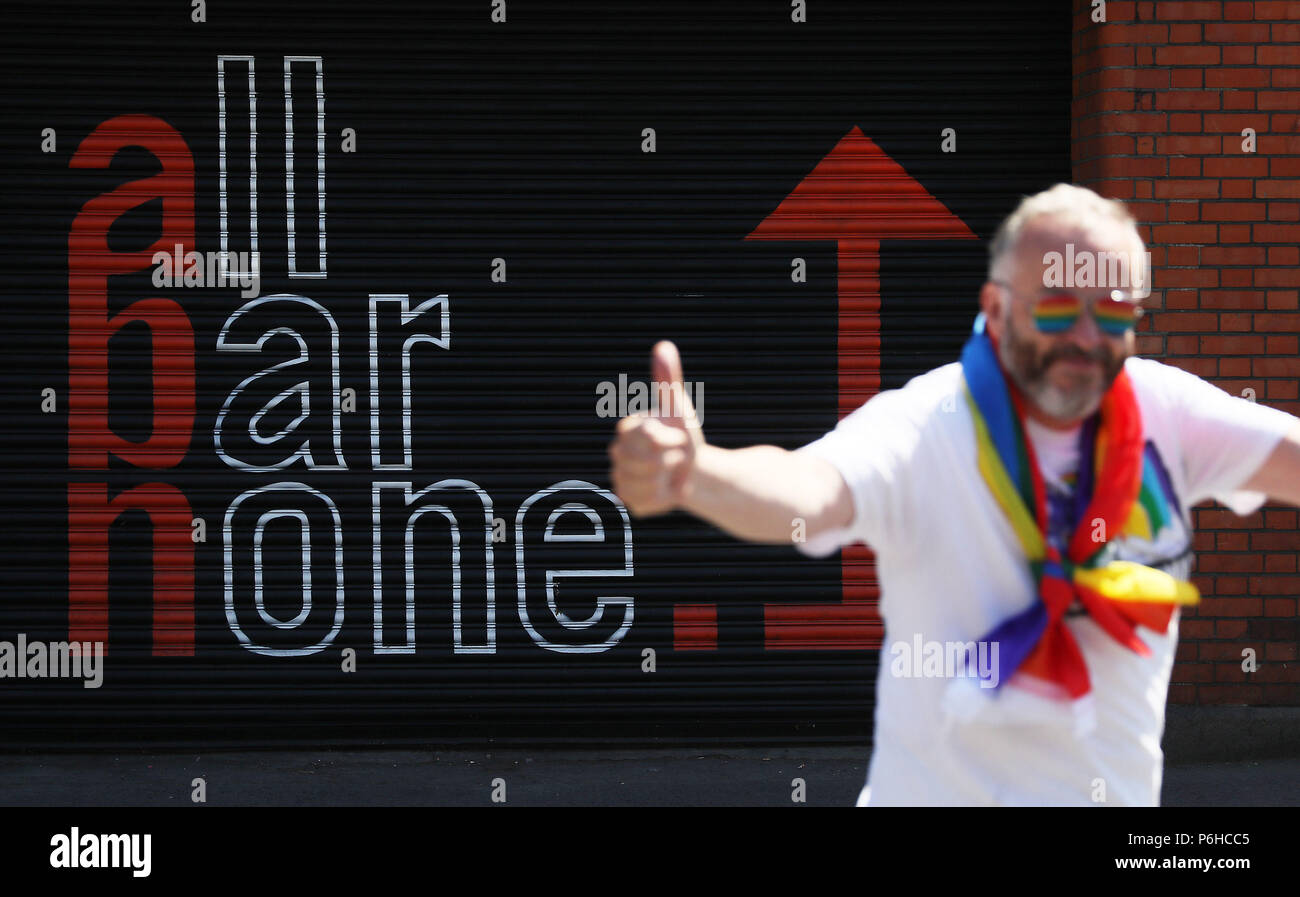 The Pride Parade in Dublin. Picture date: Saturday June 30, 2018. See ...