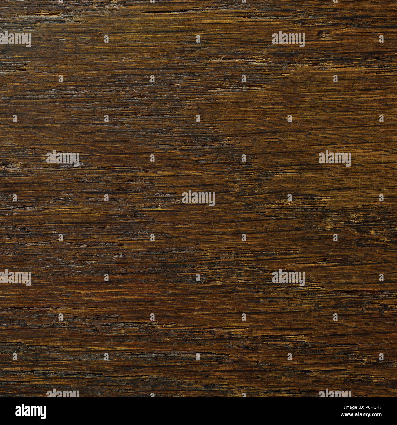 Oak grain veneer texture background, dark black brown natural ...