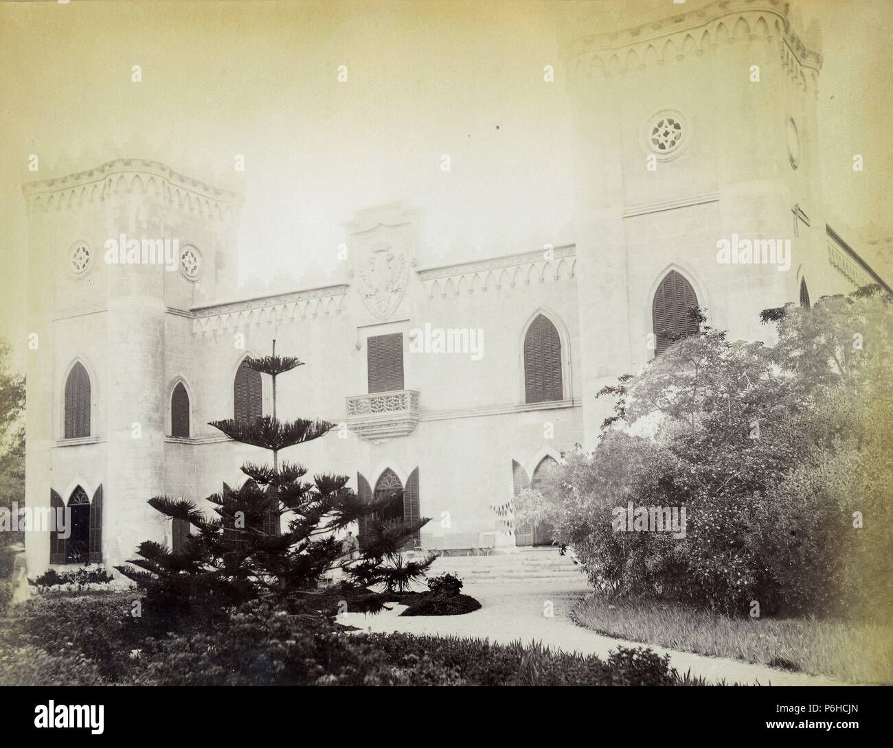 Mallorca, Castillo de Bendinat Stock Photo - Alamy