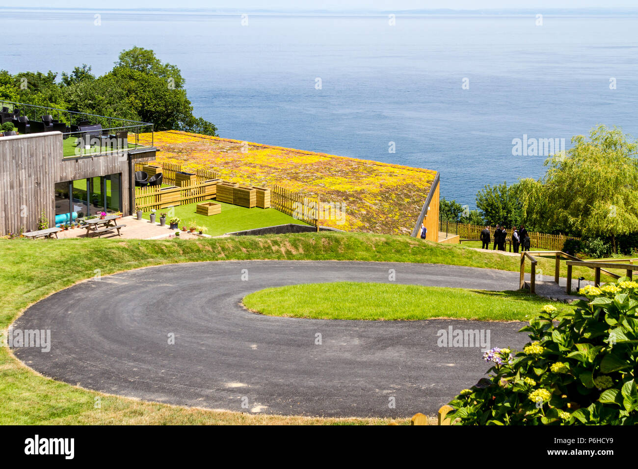 Sandy Cove Hotel, North Devon,England,UK Stock Photo - Alamy