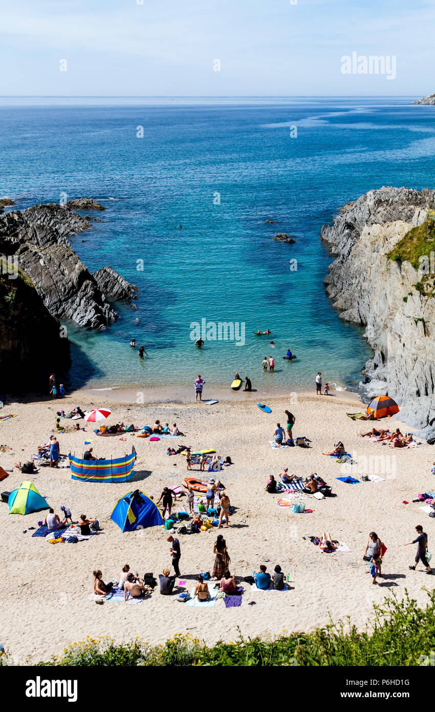 Barricane Beach, North Devon,UK Stock Photo - Alamy