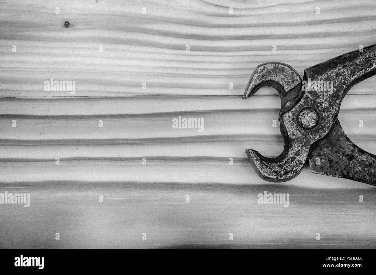 Metal pliers Black and White Stock Photos & Images - Alamy
