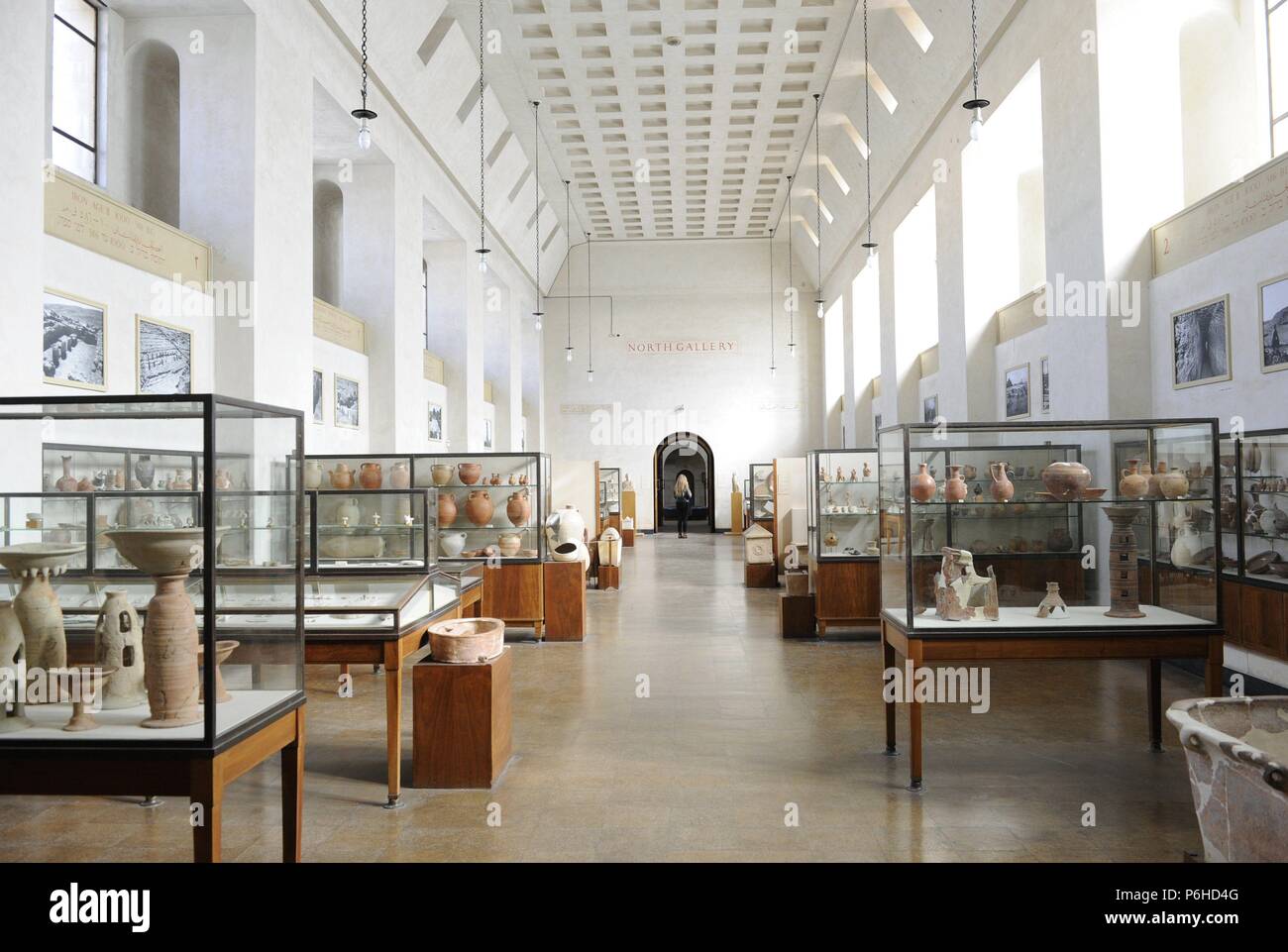 Jerusalem. Israel. Rockefeller Archaeological Museum. Room Stock Photo ...