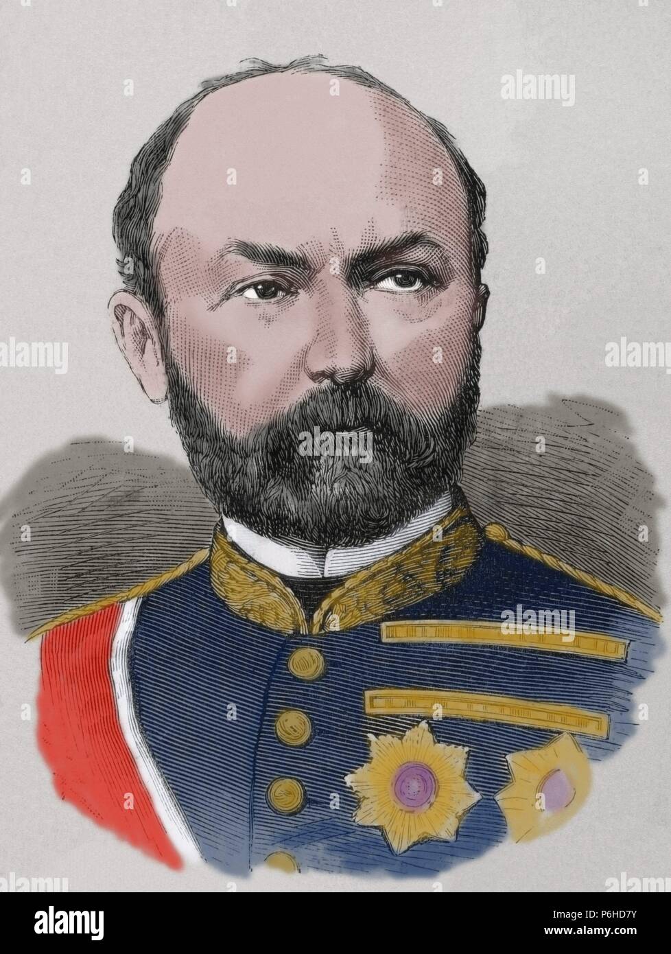 Jose Lopez Dominguez (1829-1911). Spanish military and political ...