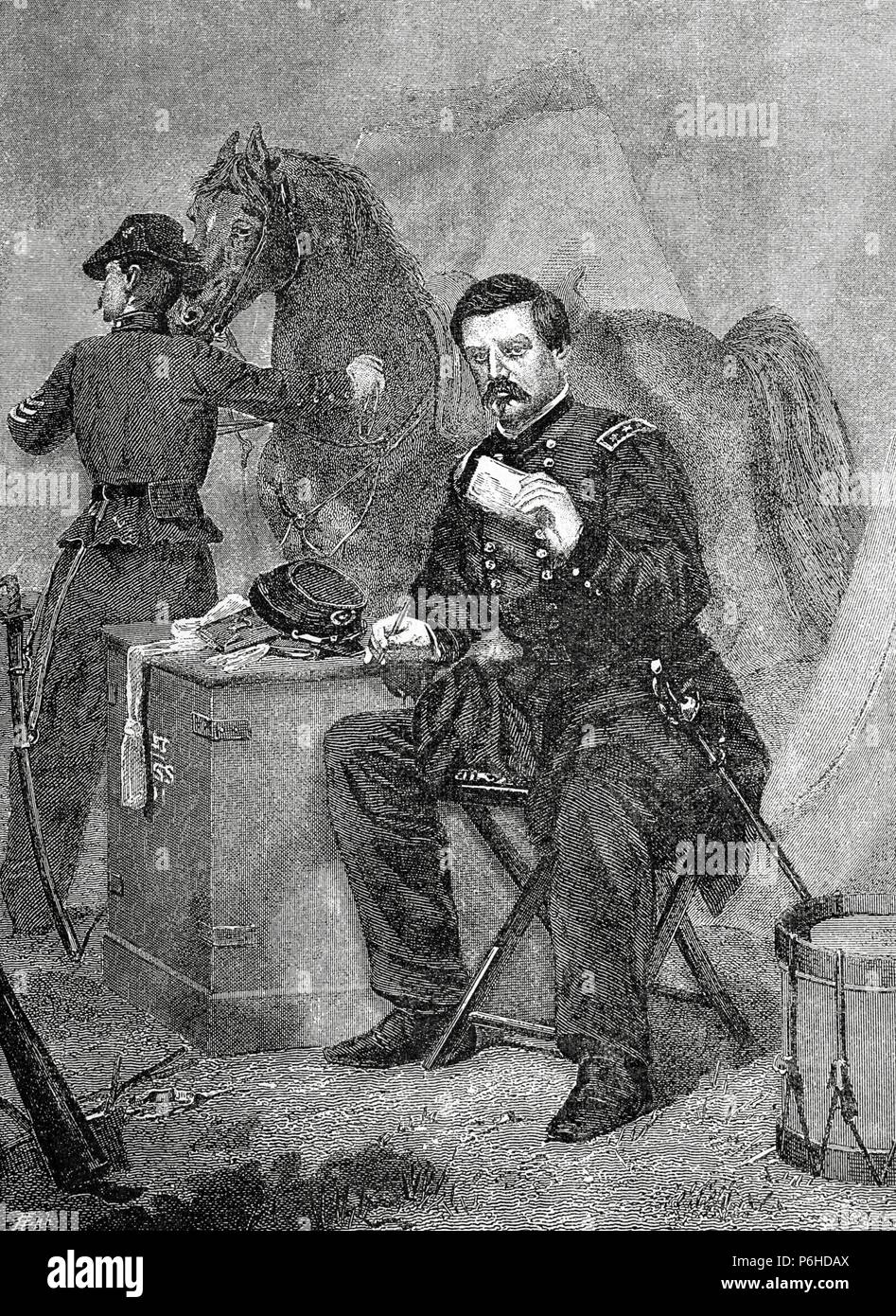 Mcclellan 1826 1885 hi-res stock photography and images - Alamy