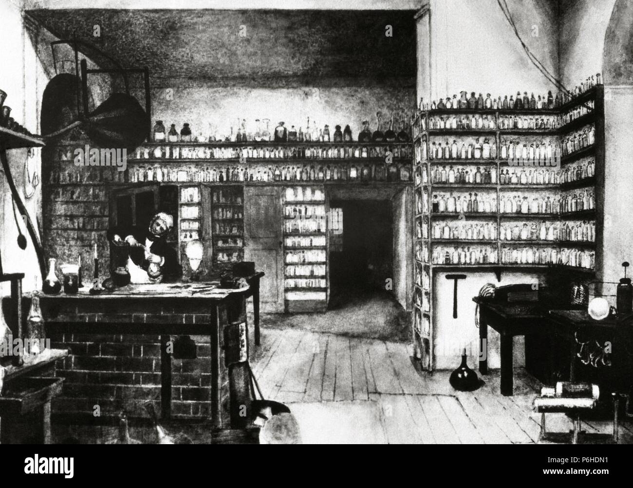 Michael Faraday (1791-1867). British physicist and chemist. Faraday in ...