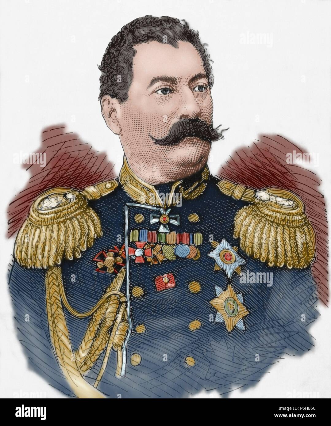 Mikhail Loris-Melikov (1826-1888). Russian-Armenian statesman ...