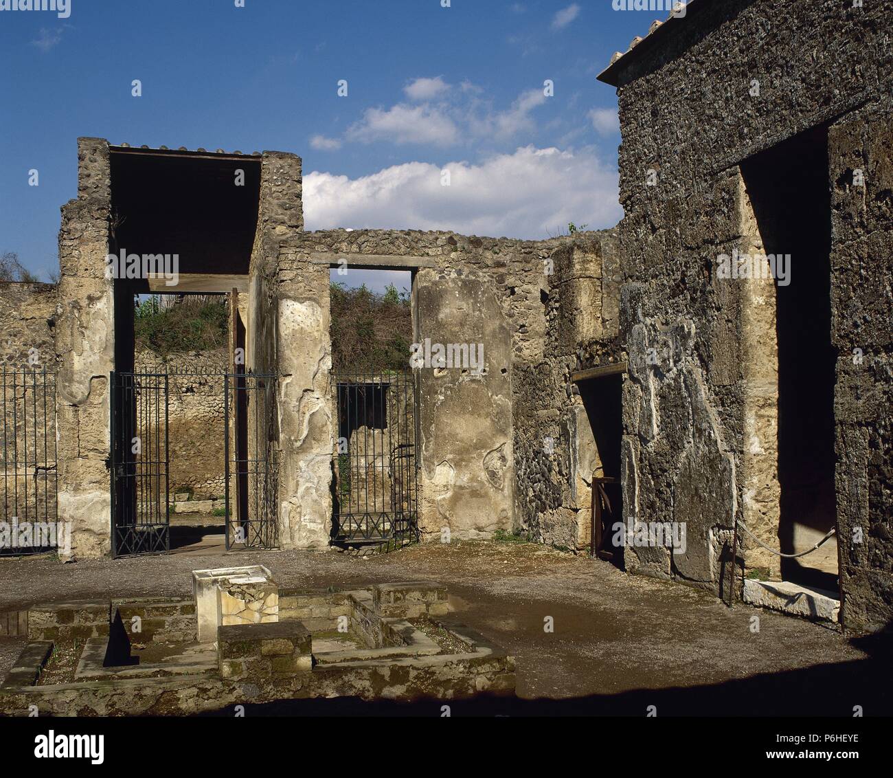 Roman art. Italy. Pompeii. House of Octavius Quartio or House of ...
