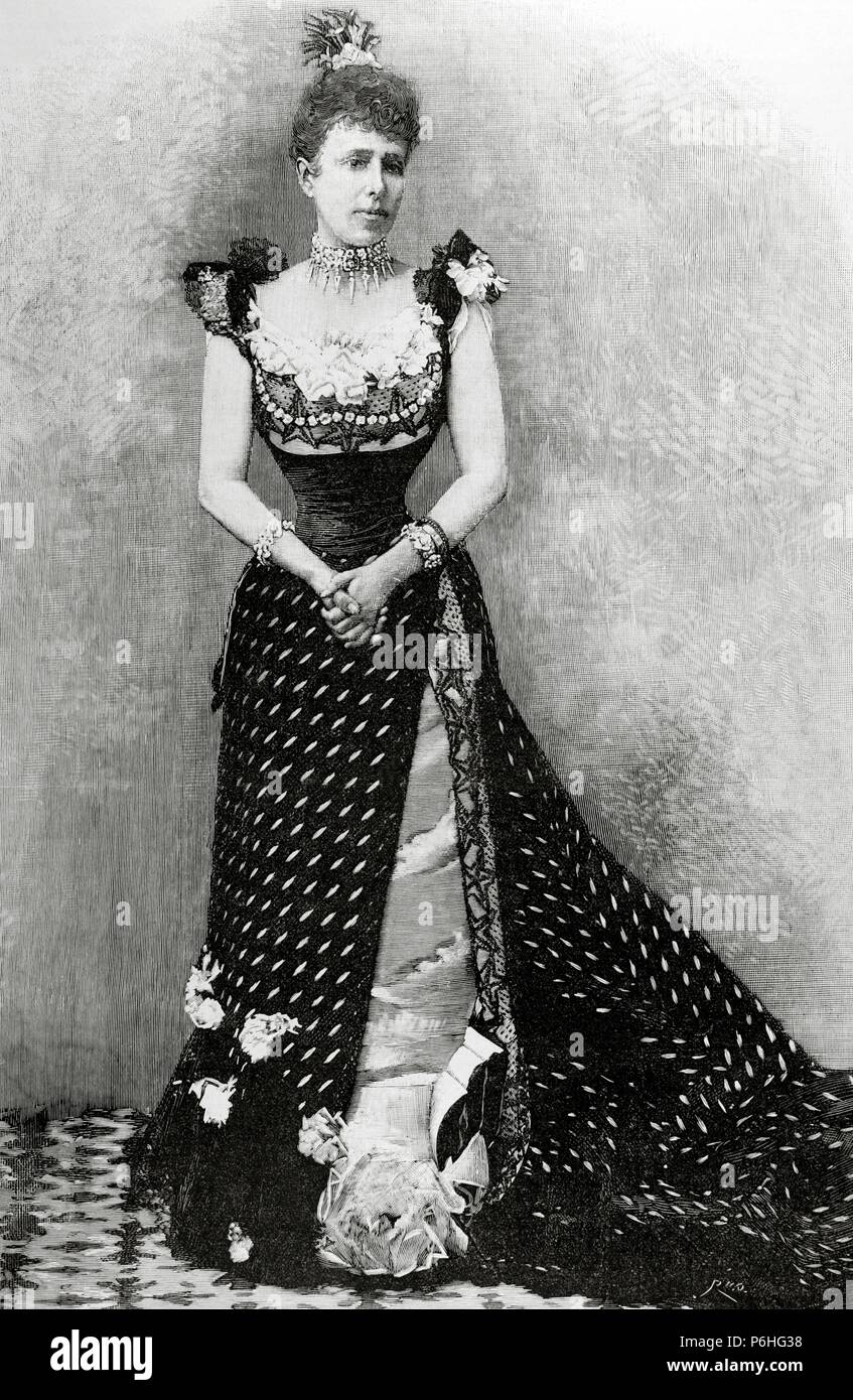 Regency queen maria christina hi-res stock photography and images - Alamy