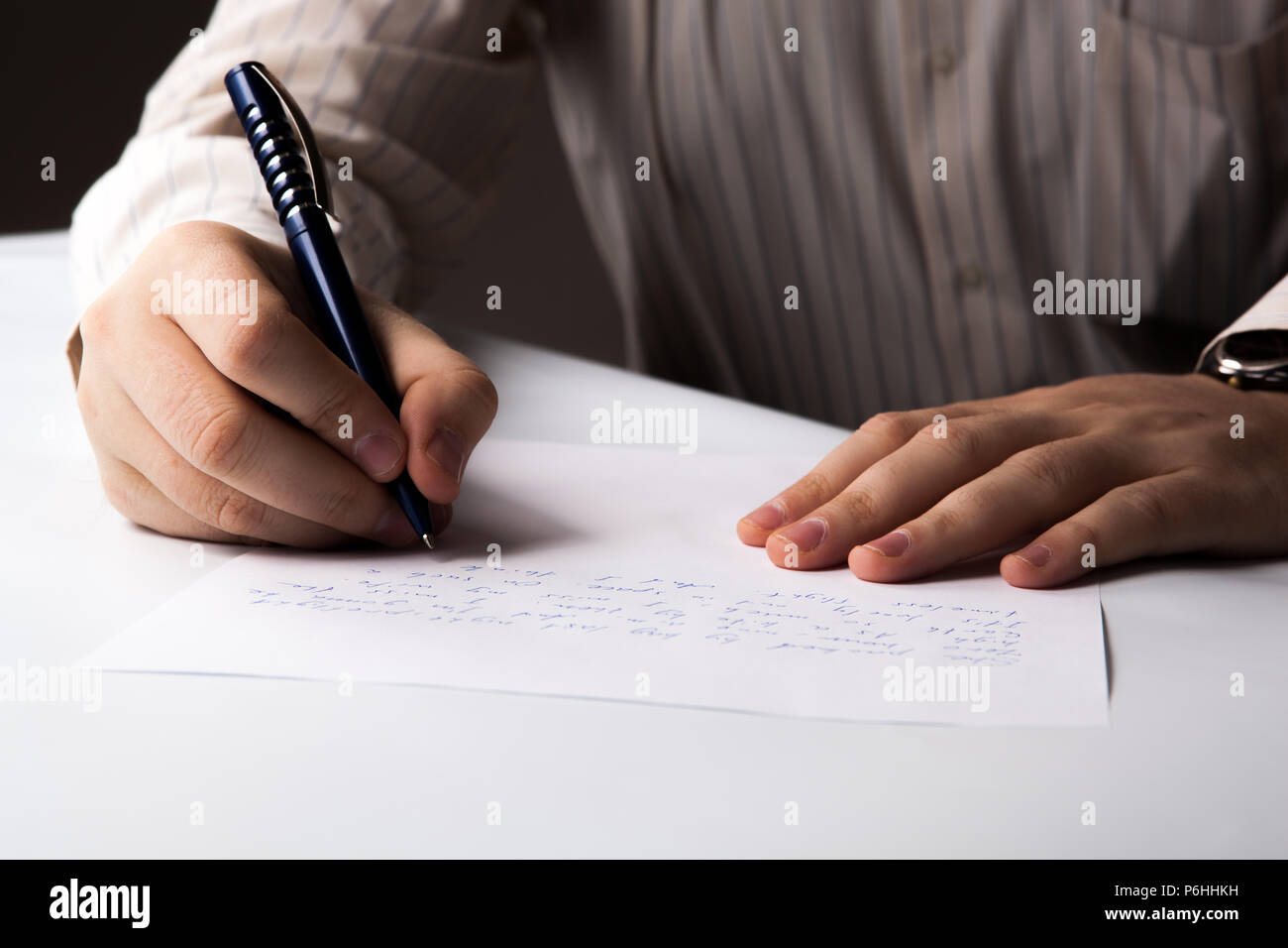 Sheet of writting paper hi-res stock photography and images - Alamy