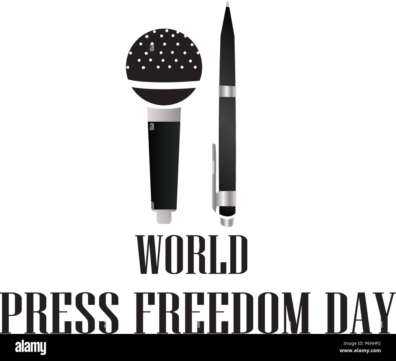 Symbol image freedom speech Stock Vector Images - Alamy