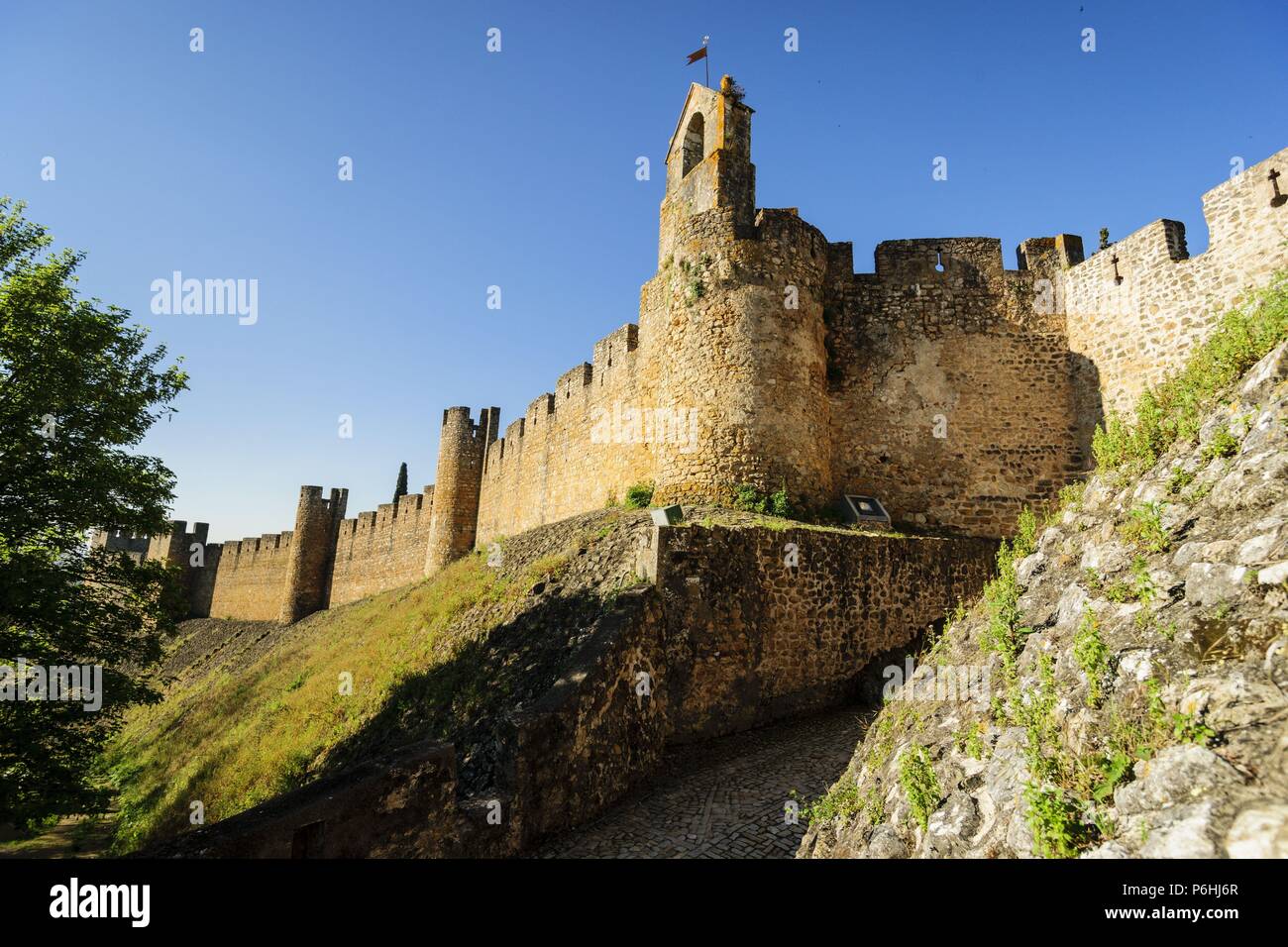 castillo templario de Tomar,año 1162, monumento nacional,Tomar ...