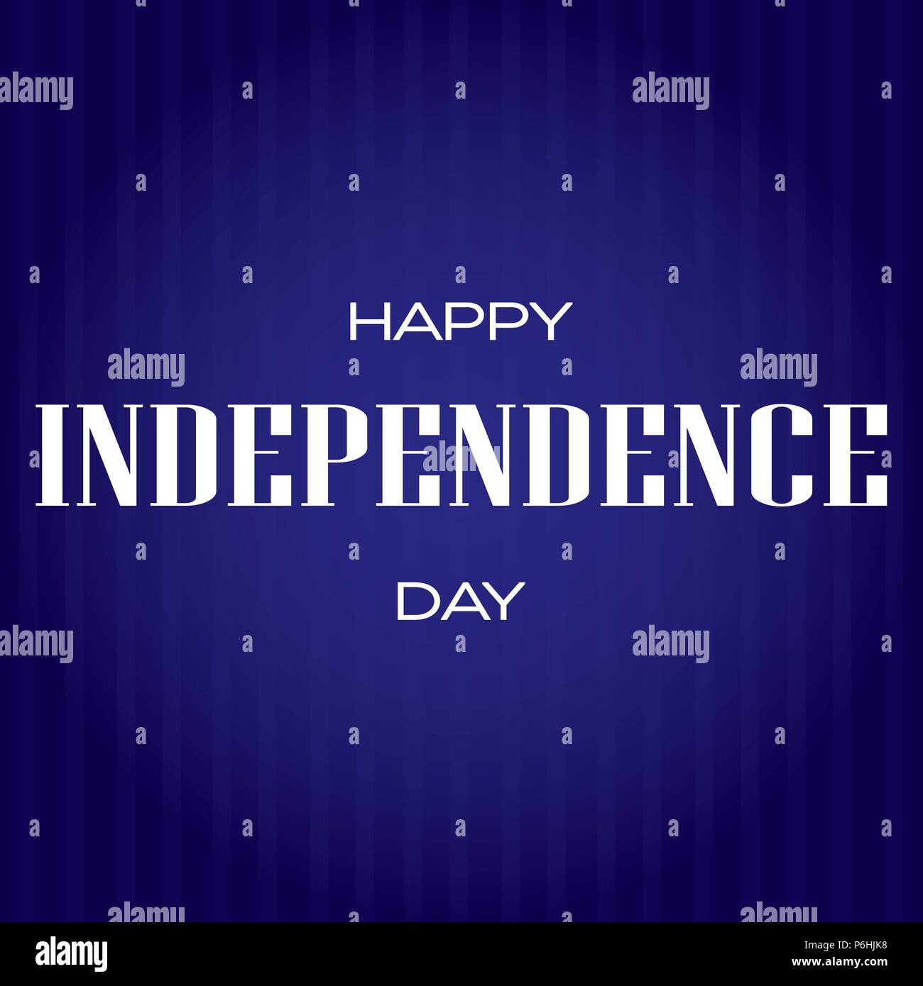 Happy Independence Day Stock Vector Image & Art - Alamy