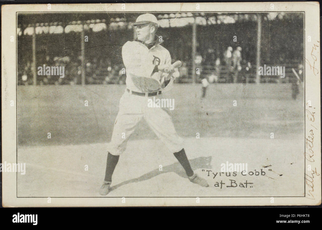 1907-09 HM Taylor Post Ty Cobb Stock Photo - Alamy