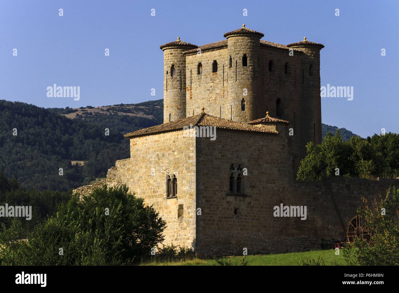 castillo de Arques, siglo XIII,departamento del Aude, Languedoc ...